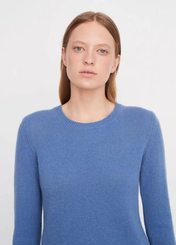 Vince Long-sleeved Knitted Crewneck Jumper