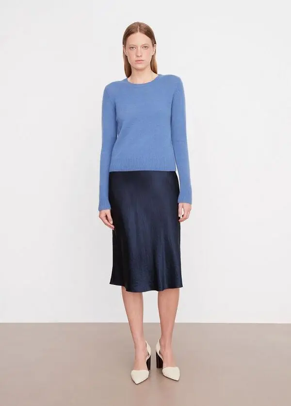 Vince Long-sleeved Knitted Crewneck Jumper