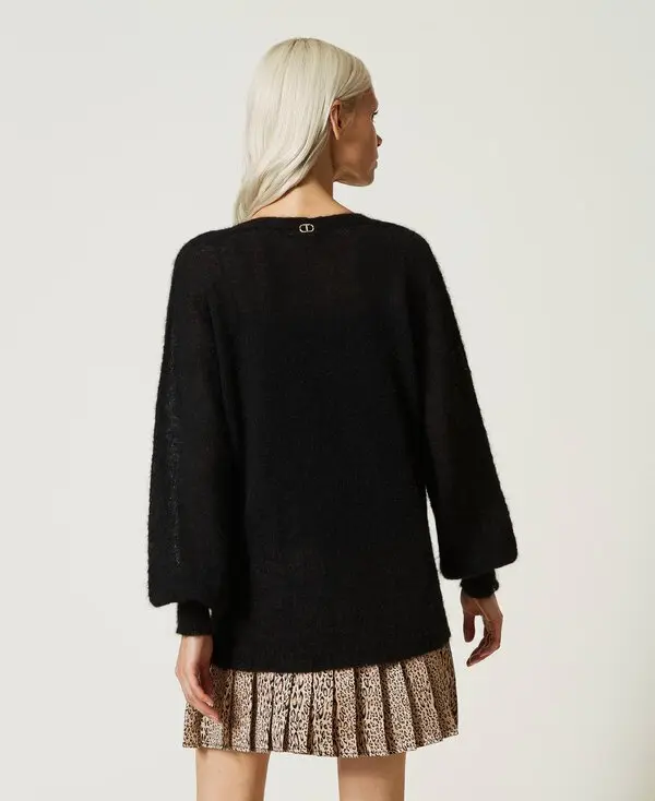 TWINSET V-neck Panelled Minidress