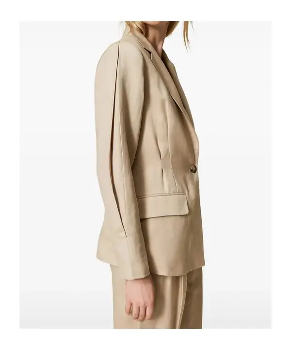 TWINSET Pleated-detail Blazer
