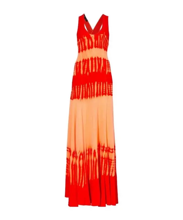 Proenza Schouler Tie-dye Print Knitted Dress
