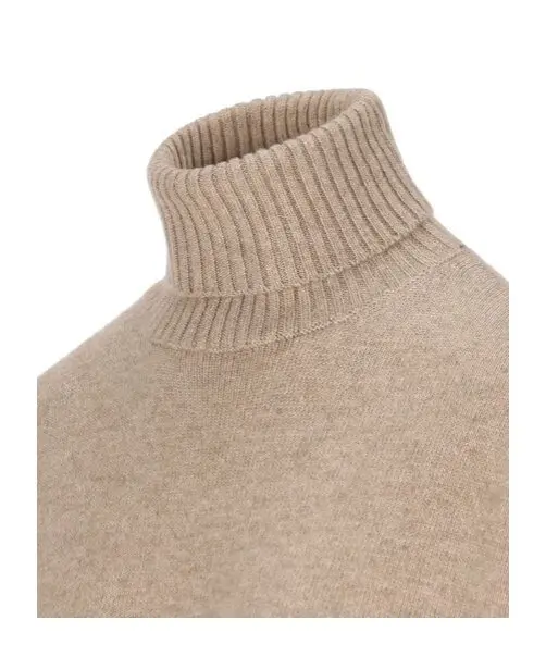 Brunello Cucinelli Turtleneck Knitted Dress