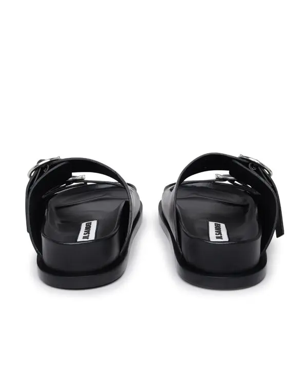 JIL SANDER Buckle-fastened Slip-on Sandals