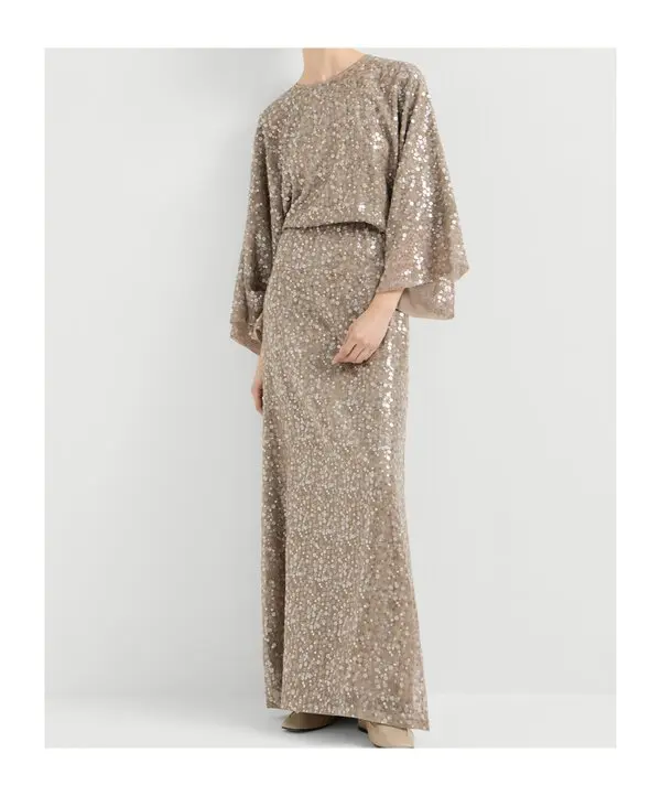 Brunello Cucinelli Sequin-embellished Maxi Dress