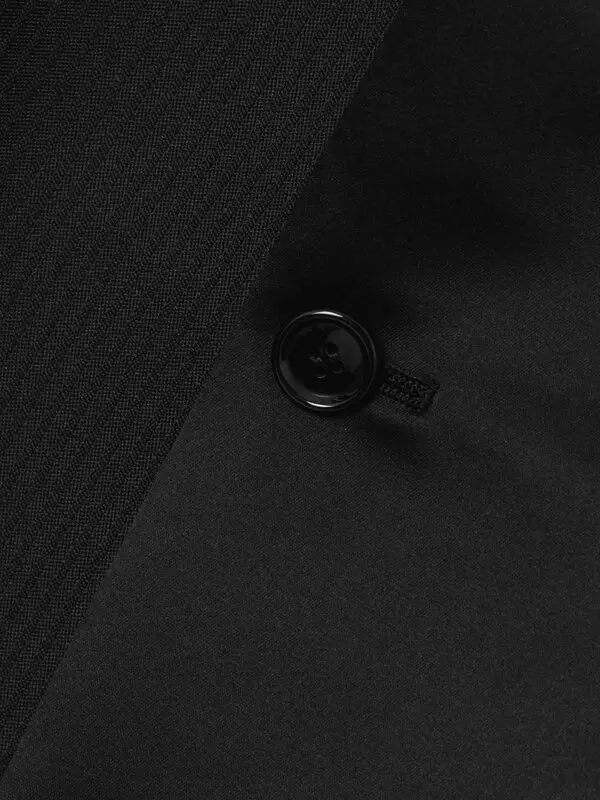 Comme Des Garçons Long-sleeved Suit Coat