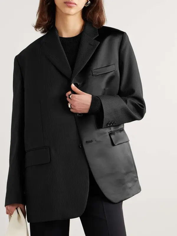 Comme Des Garçons Long-sleeved Suit Coat