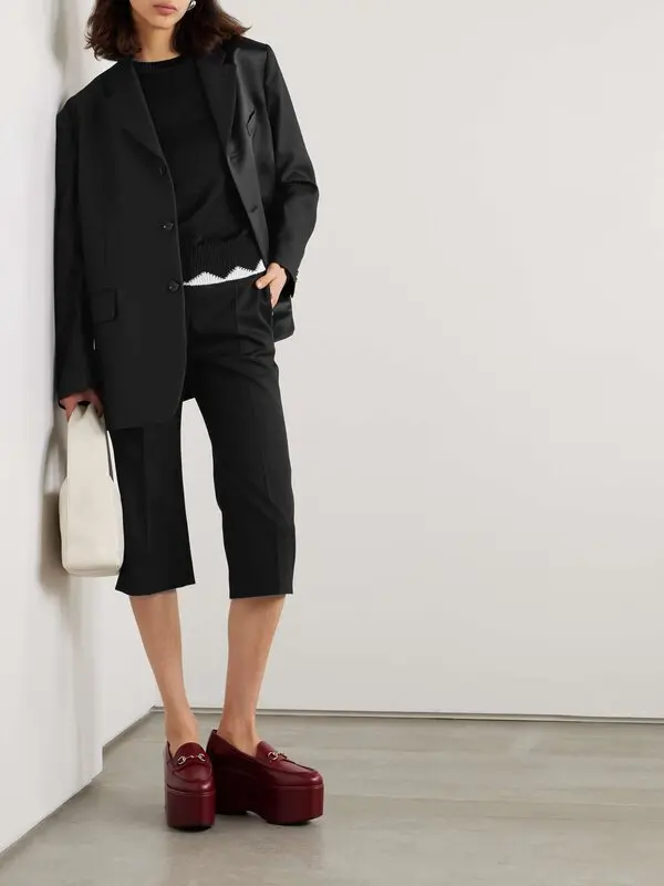 Comme Des Garçons Long-sleeved Suit Coat