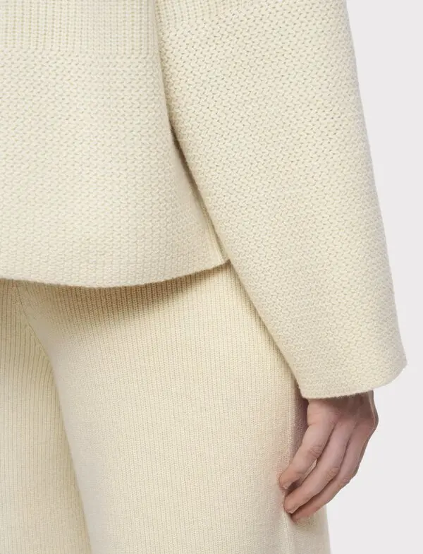 JOSEPH Ribbed Button Cardigan