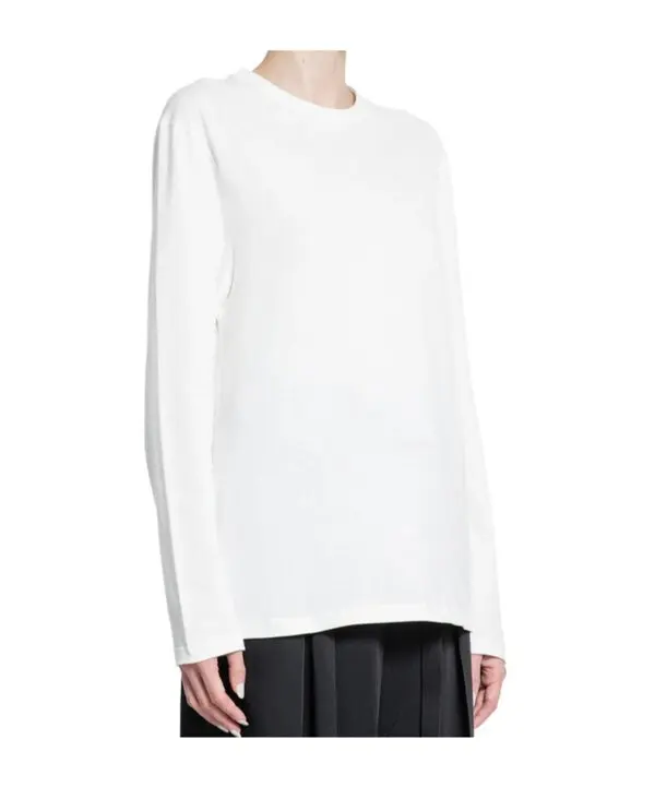 JIL SANDER Logo Printed Long-sleeved T-shirt