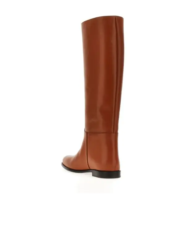Etro Almond-toe Riding Boots