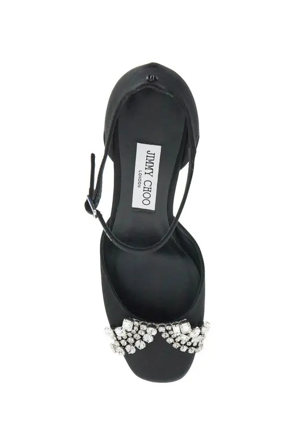 JIMMY CHOO 45mm Crystal-embellished Pumps