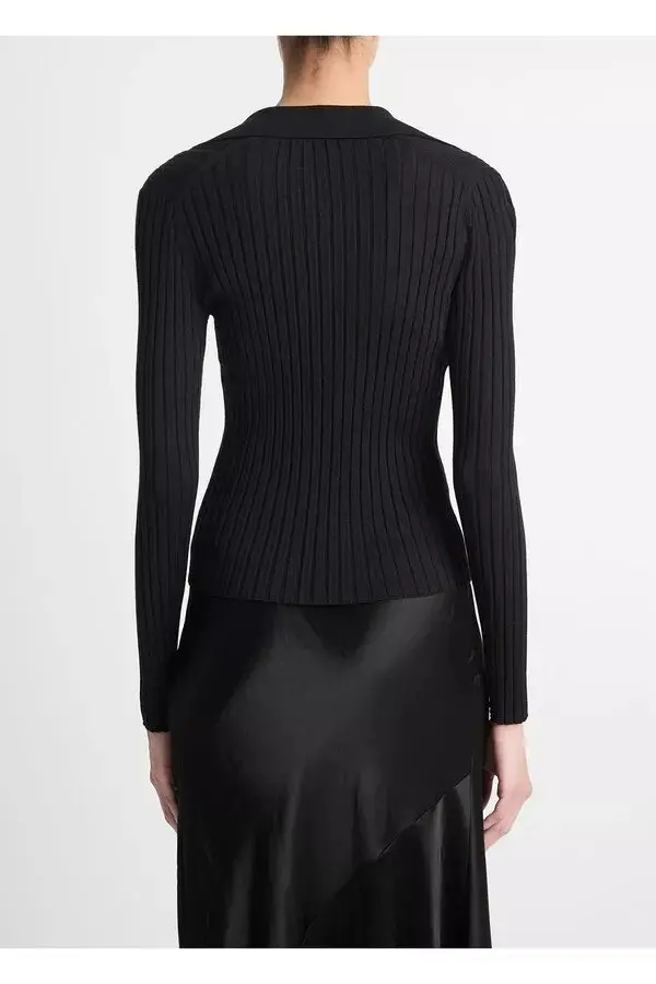 Vince Snap Polo Jumper