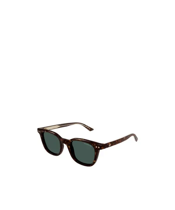 Montblanc Eyewear Square Acetate Sunglasses - Green