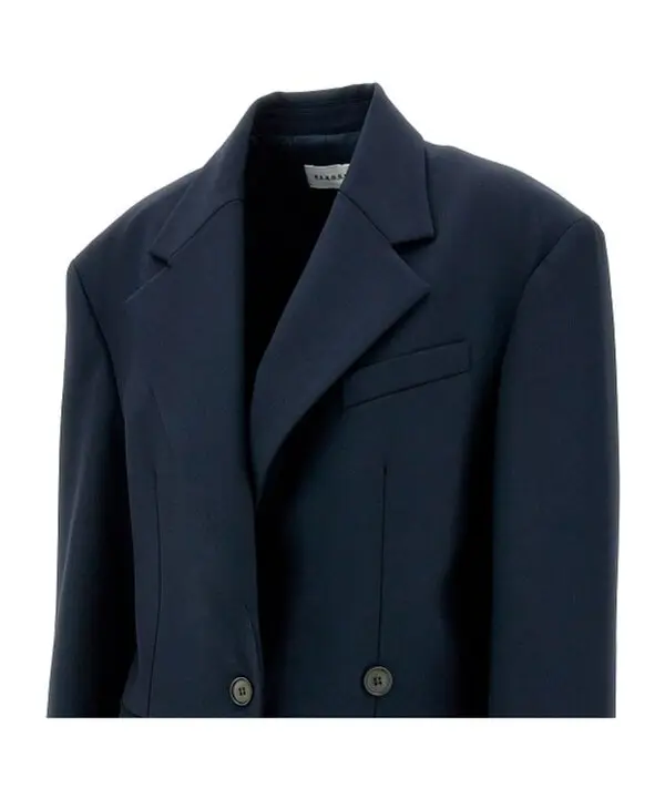 P.a.r.o.s.h Single-breasted Virgin Wool Blazer