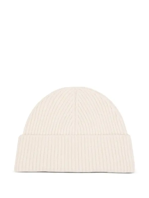 AMI Paris De Coeur Logo Embroidered Beanie