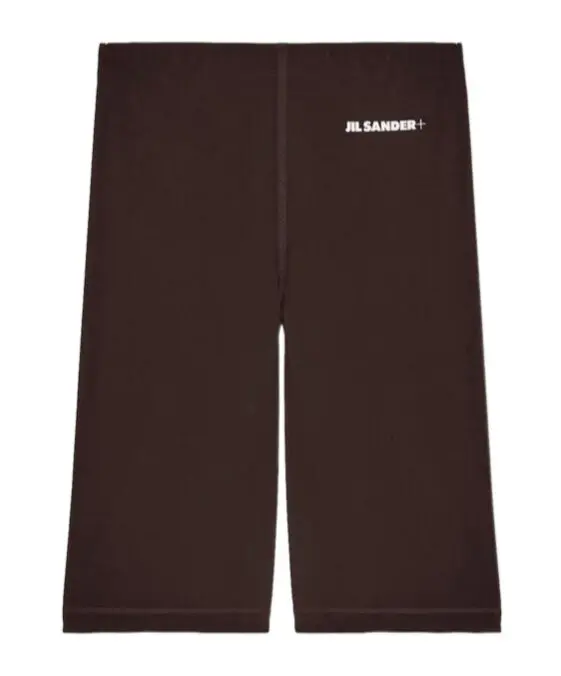 JIL SANDER Logo Biker Shorts