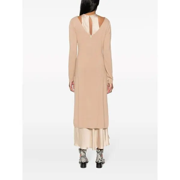 TWINSET Long-sleeve Layered Jumper Dress