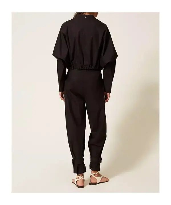 TWINSET Buckle-detail Trousers