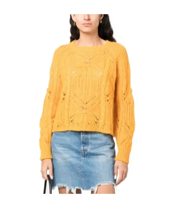 TWINSET Open Cable-knit Long-sleeve Jumper