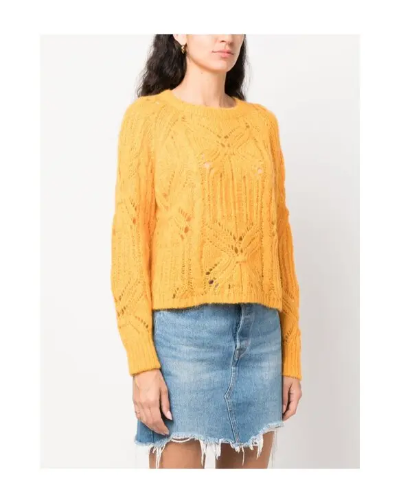 TWINSET Open Cable-knit Long-sleeve Jumper