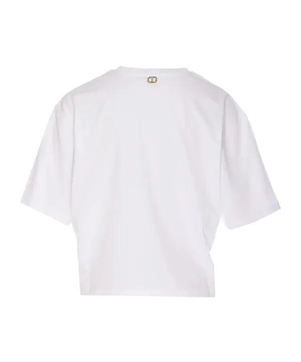 TWINSET Embroidered Crewneck T-shirt