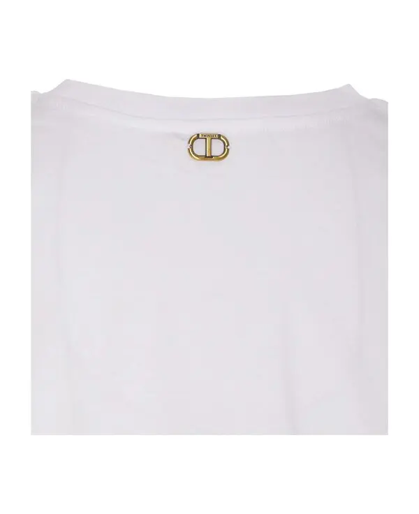 TWINSET Embroidered Crewneck T-shirt