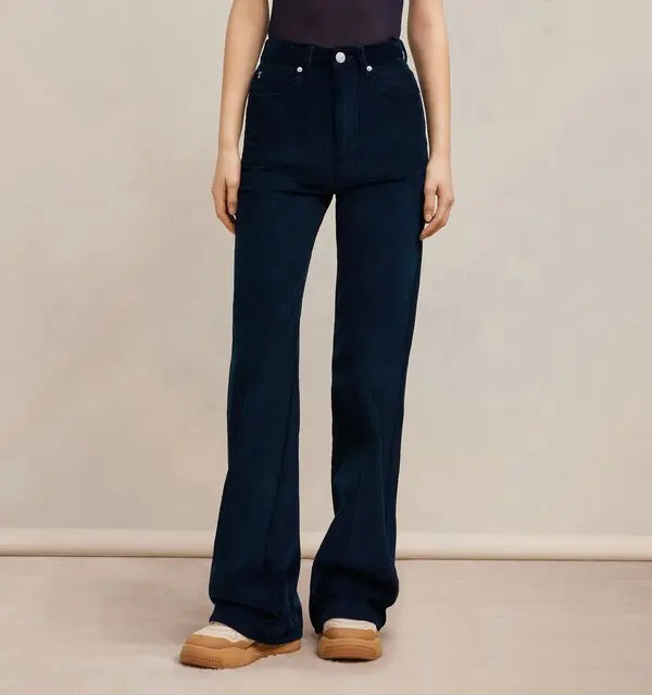 AMI Paris Long-length Flared Trousers