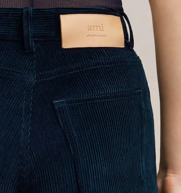 AMI Paris Long-length Flared Trousers