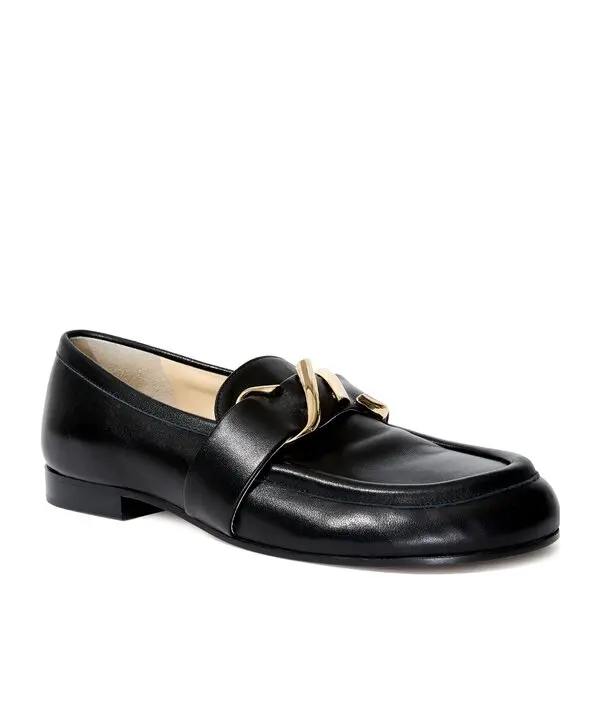 Proenza Schouler Monogram-plaque Slip-on Loafers