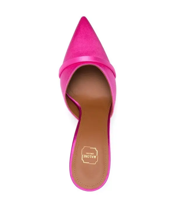 MALONE SOULIERS 95mm Sculpted Heeled Mules