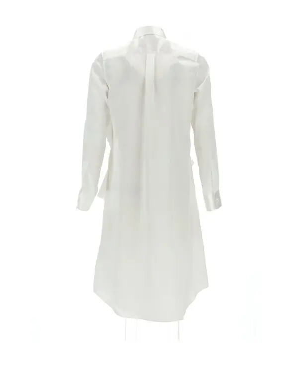 Comme Des Garçons Long-sleeved Ruffled Dress