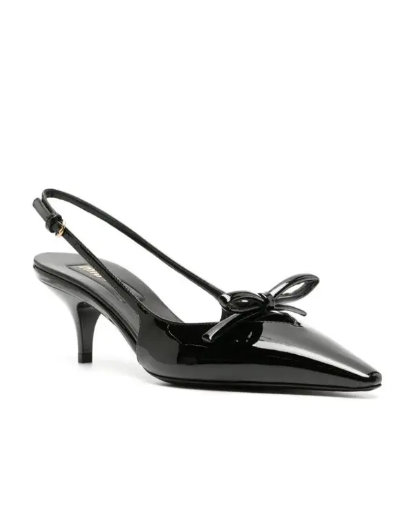 Miu Miu 75mm Bow-embellished Slingback Pumps