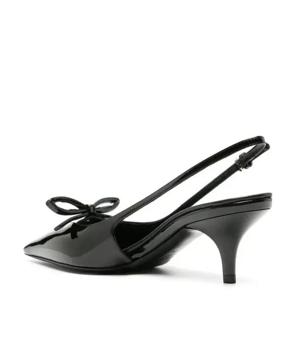 Miu Miu 75mm Bow-embellished Slingback Pumps