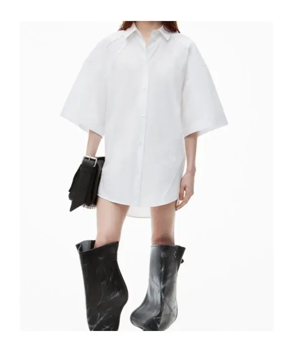 Alexander Wang Short-sleeve Shirt Dress