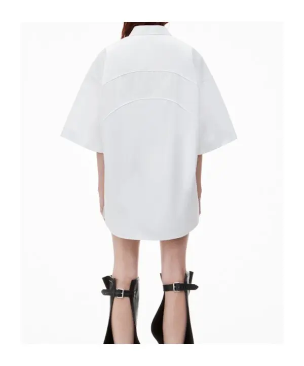 Alexander Wang Short-sleeve Shirt Dress