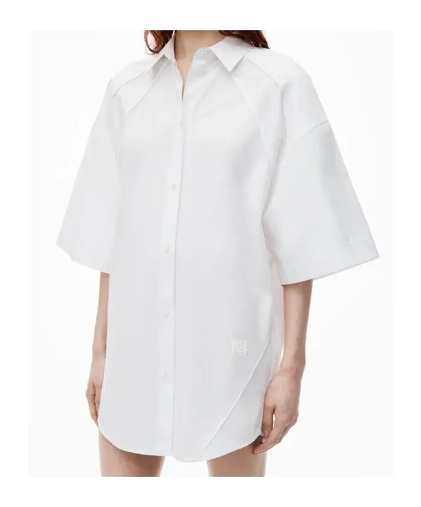 Alexander Wang Short-sleeve Shirt Dress