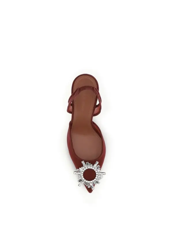 Amina Muaddi Pointed High-heeled Sandals