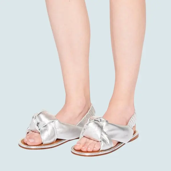 Miu Miu Knotted Slingback Sandals