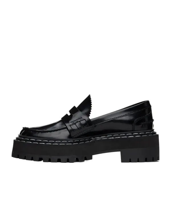 Proenza Schouler Lug-sole Leather Loafers