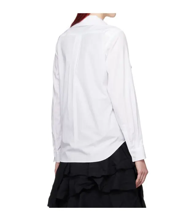 Comme Des Garçons Lapel Long Sleeve Shirt