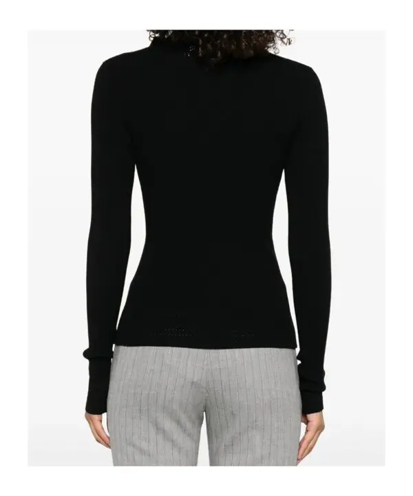 TWINSET Rib Knit Turtleneck Jumper