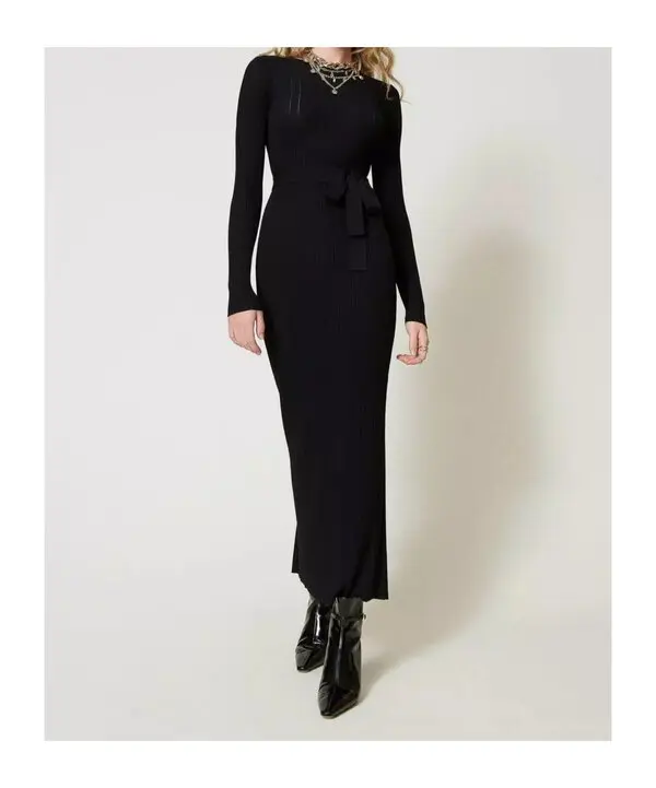 TWINSET Cut-out Maxi Dress
