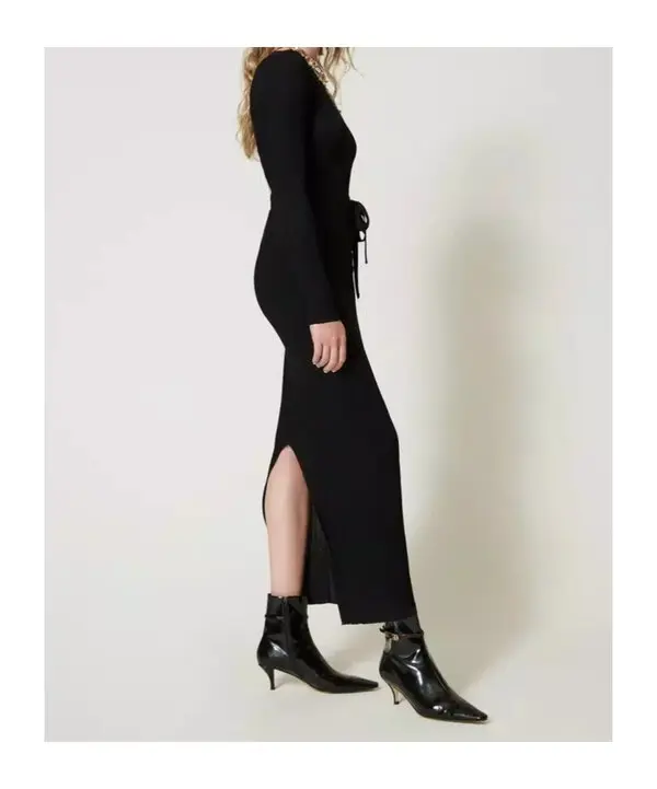 TWINSET Cut-out Maxi Dress