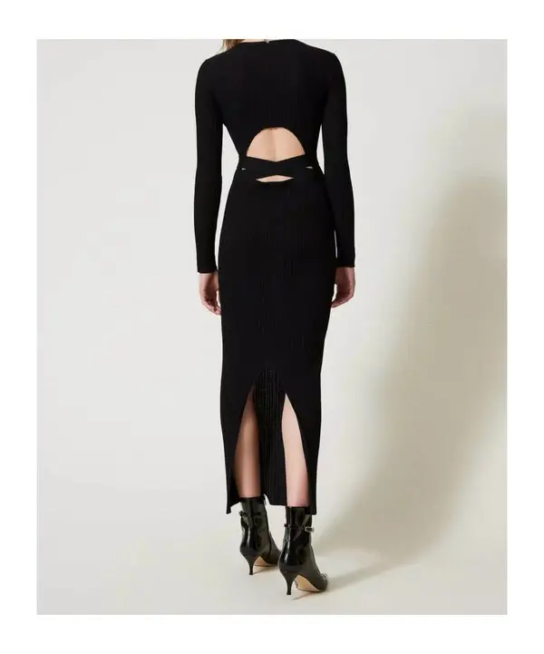 TWINSET Cut-out Maxi Dress