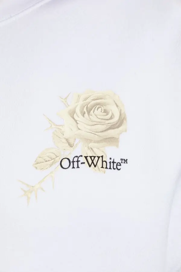 Off-White Logo Printed Crewneck Sweatshirt