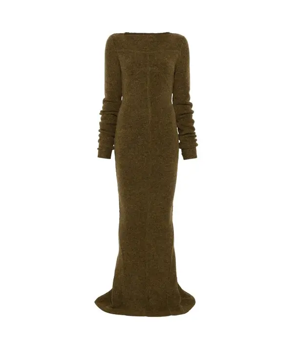 Rick Owens Luna Gown - Green