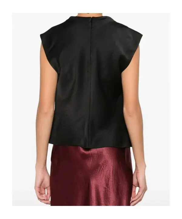 Vince Sleeveless Blouse - Black