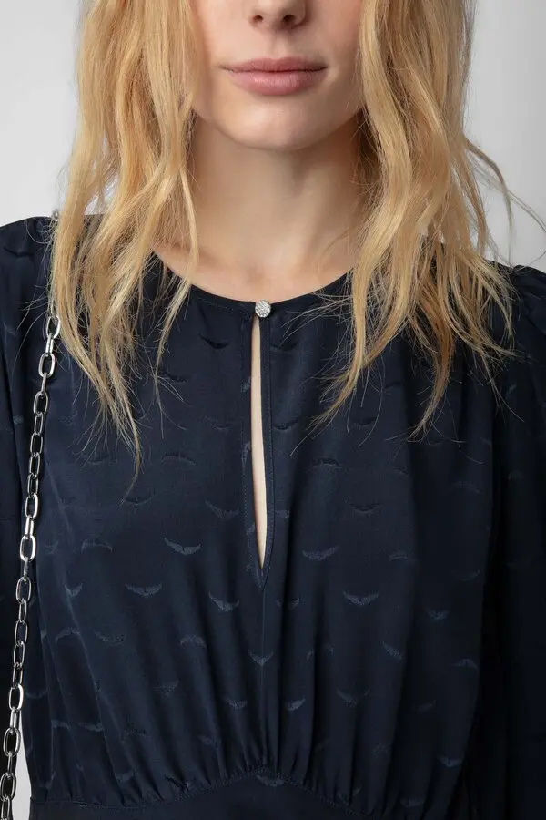Zadig&Voltaire Rhodri Wings-jacquard Dress