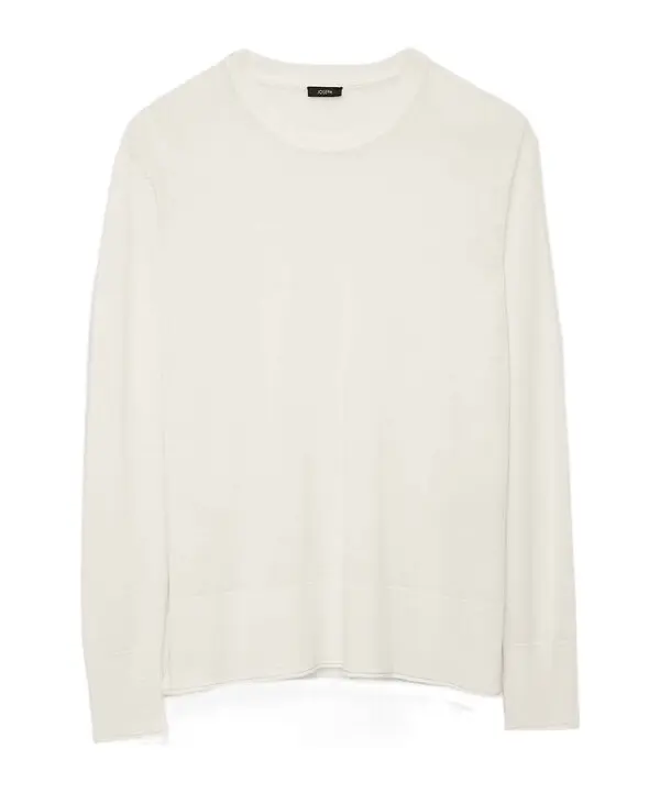 JOSEPH Round Neck Long-sleeved Jumper