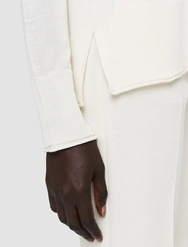 JOSEPH Round Neck Long-sleeved Jumper